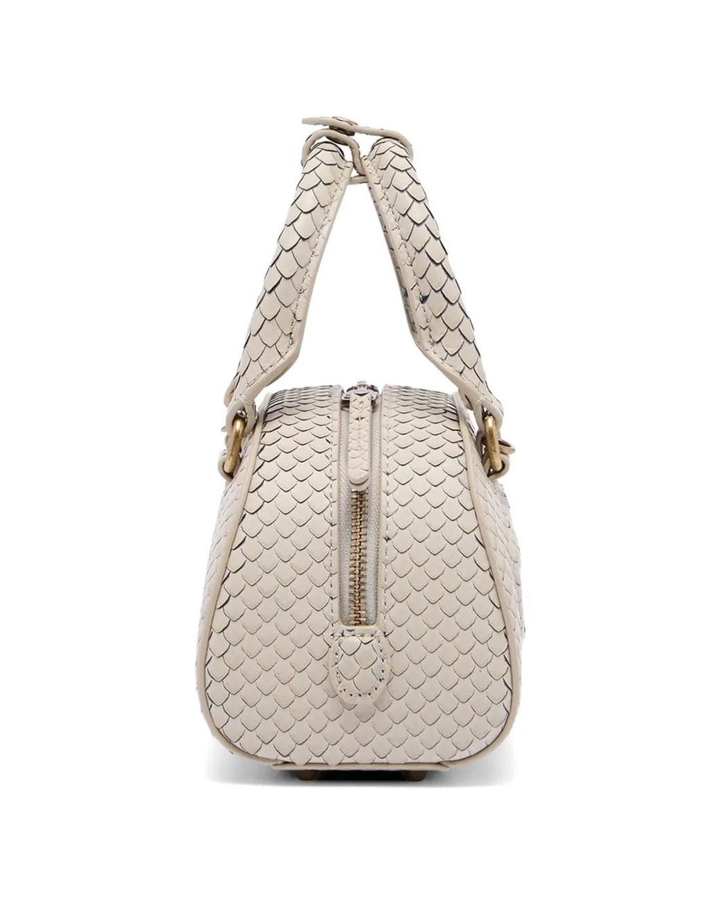 DIESEL 1Dr Dome Snake-Print Tote Bag in Natural | Lyst