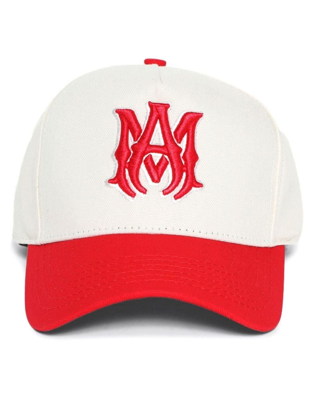 Amiri Ma Canvas Baseball Cap in Red for Men | Lyst UK