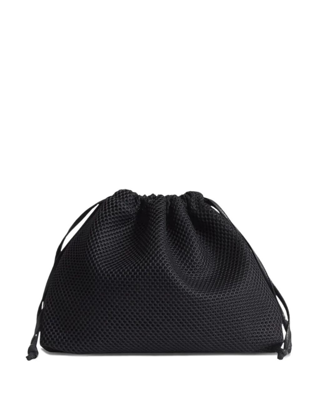 Frankie Shop Small Morgan Mesh-Drawstring Pouch in Black | Lyst UK
