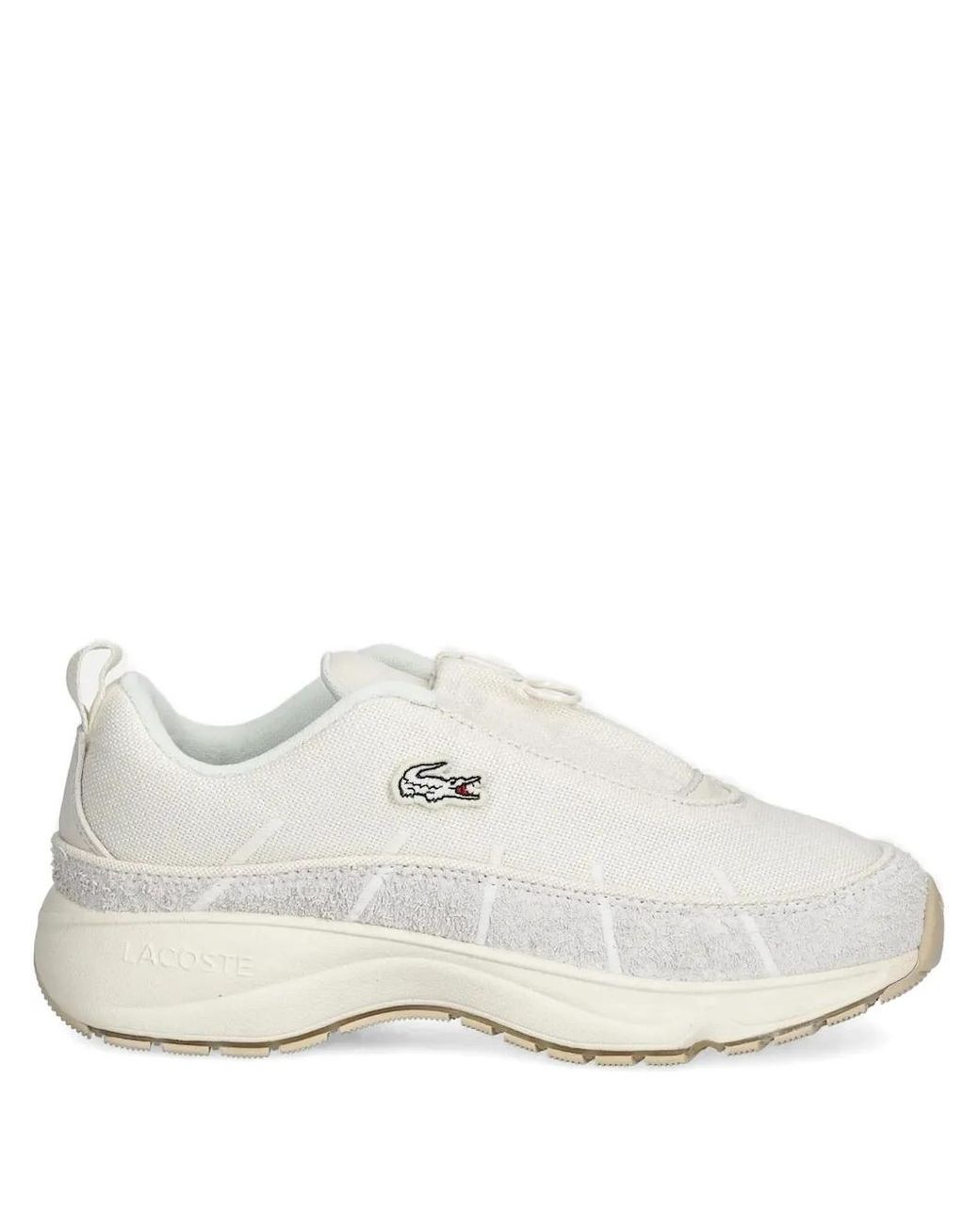 Lacoste Zip-Fastening Sneakers in White | Lyst UK