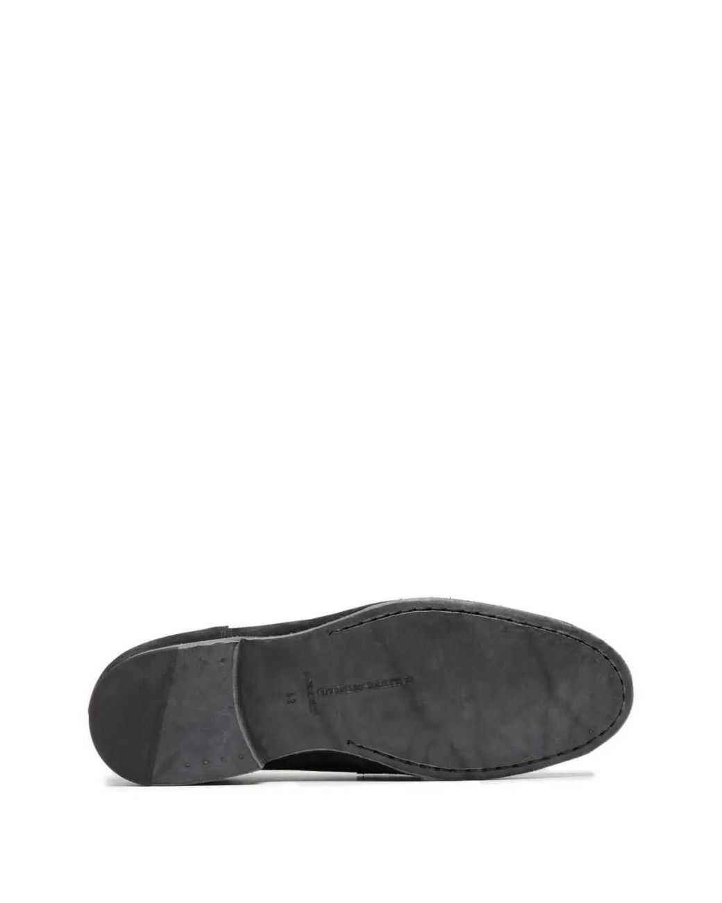 Officine Creative Bilt 001 Suede Loafers in Black for Men | Lyst UK