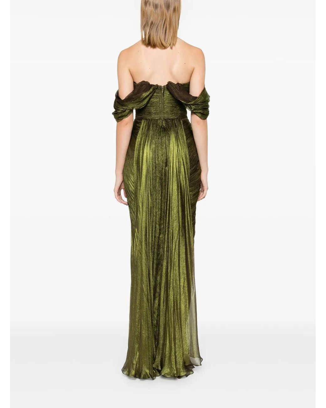 IRIS SERBAN Irina Gown in Green | Lyst UK