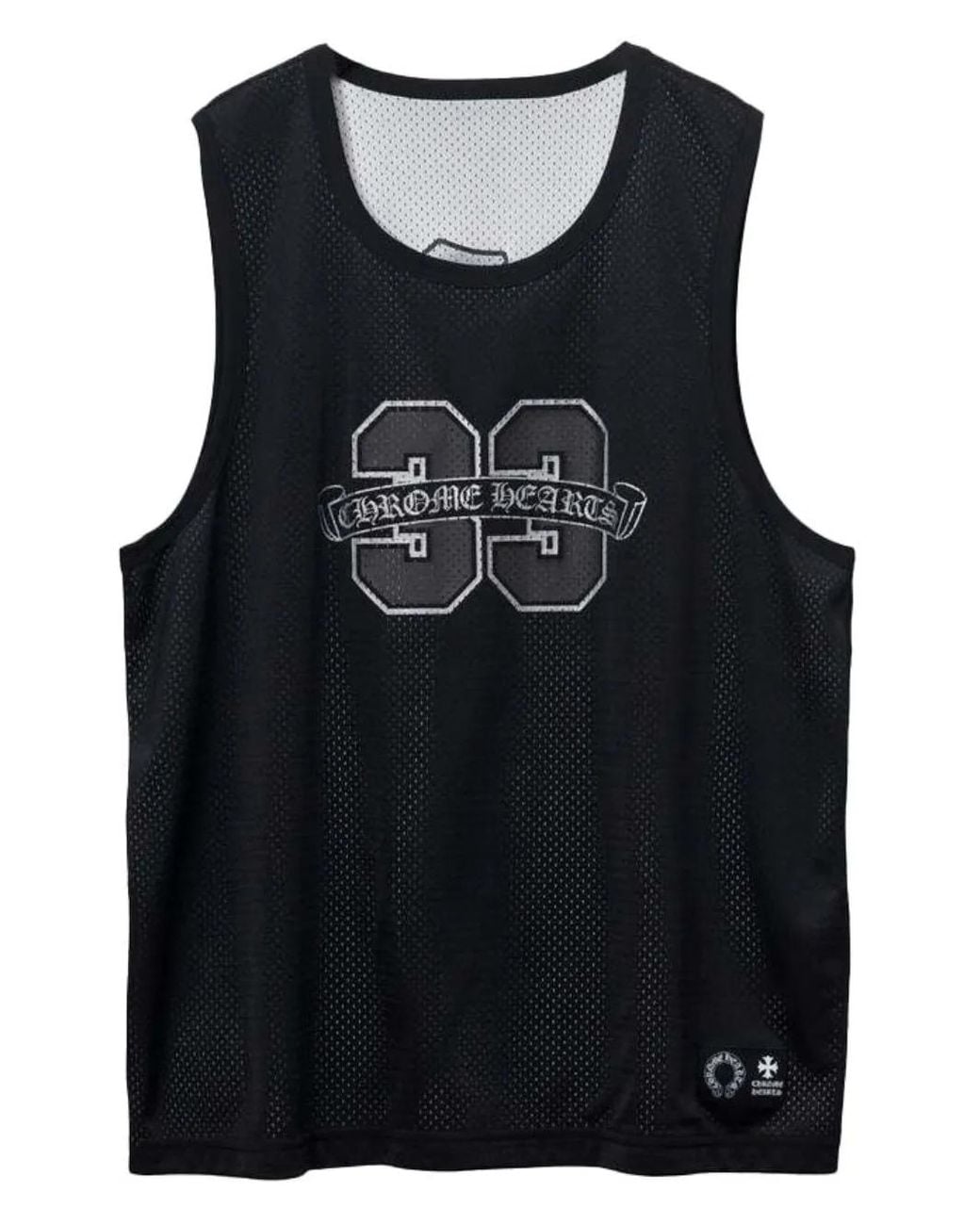 Chrome Hearts Reversible Basketball Vest in Black for Men | Lyst