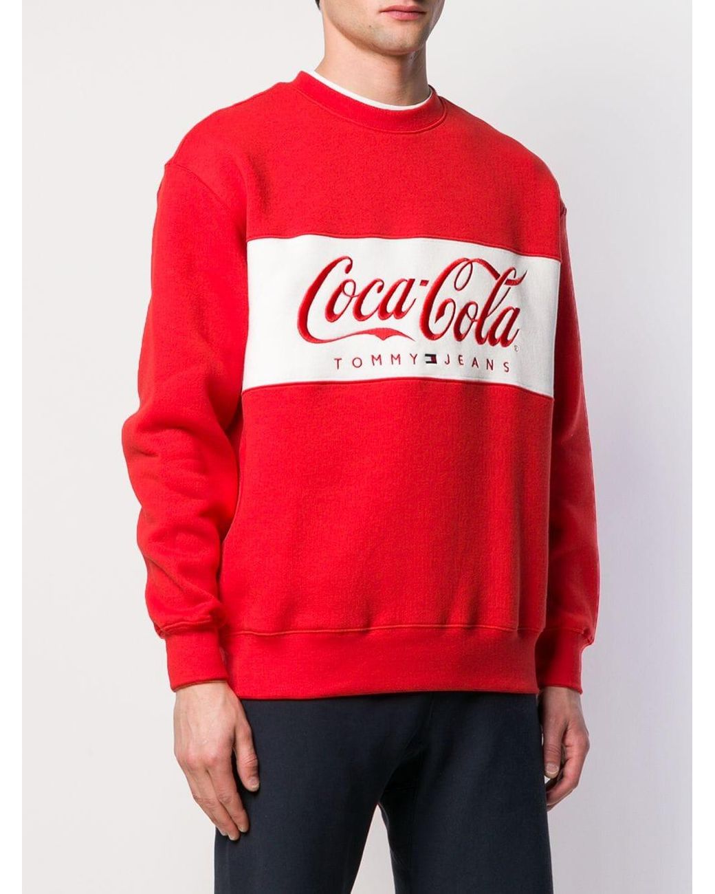 Tommy Hilfiger Tommy x Coca Cola Sweatshirt in Rot fur Herren Lyst DE