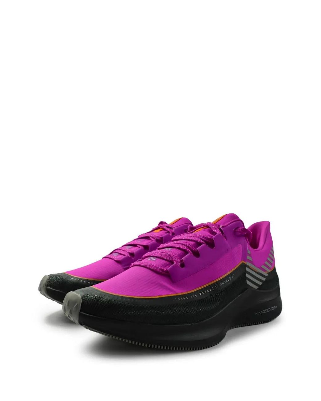 Nike Baskets Air Zoom Winflo 6 Run Shield in Pink | Lyst