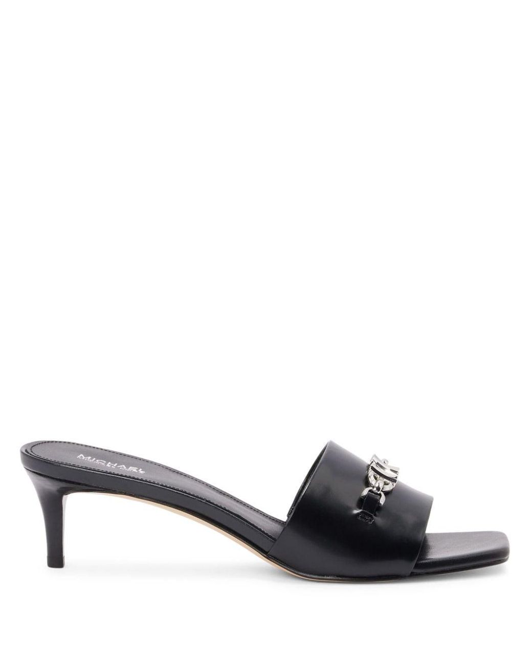 Michael Kors Rebecca Mules in Black | Lyst