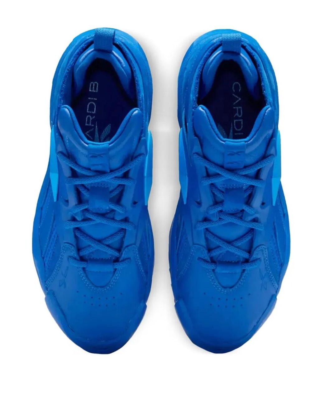 Reebok Club C V2 Wmns Chunky Sole Sneakers in Blue | Lyst