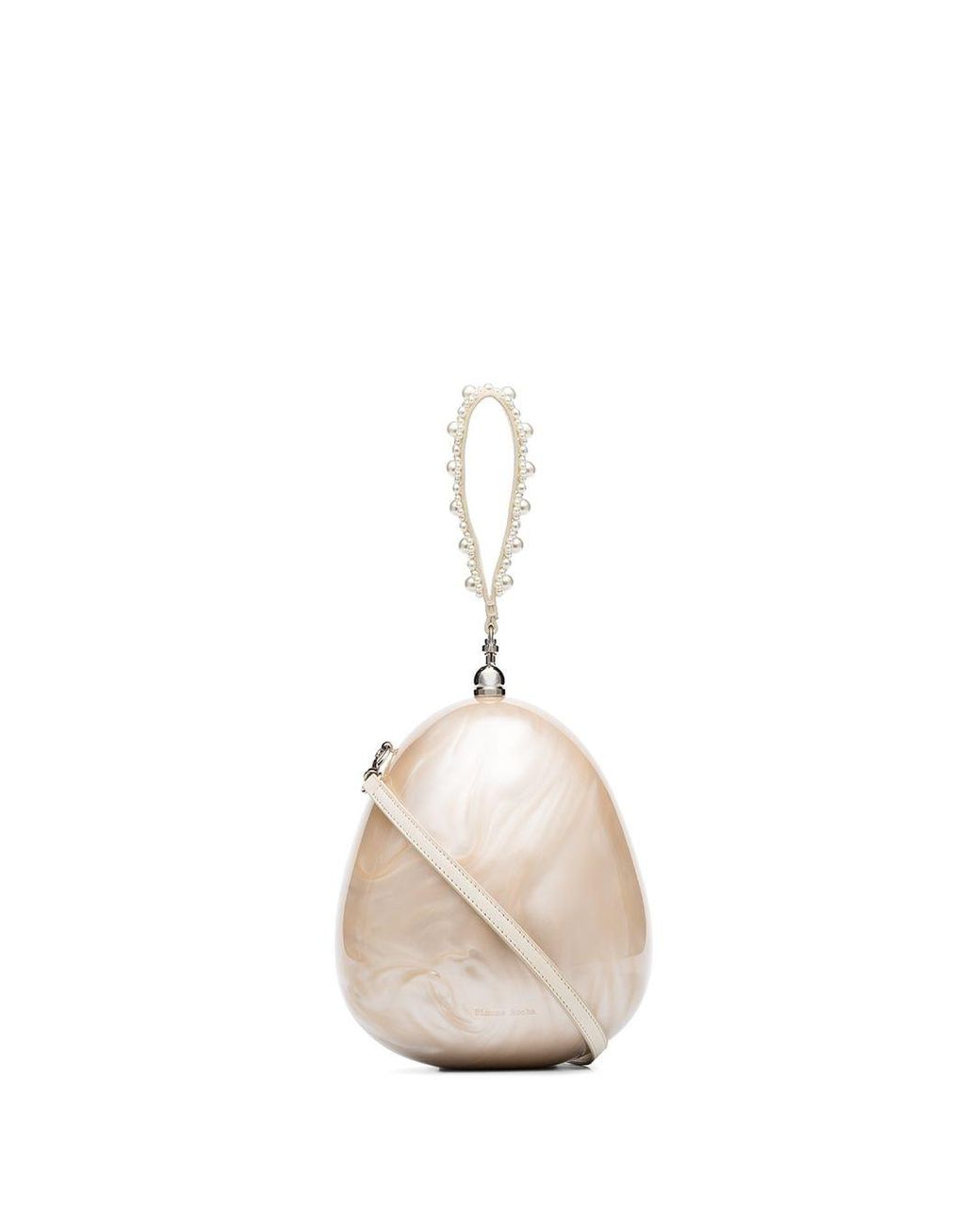 Simone Rocha Pearl Egg Bracelet Bag | Lyst