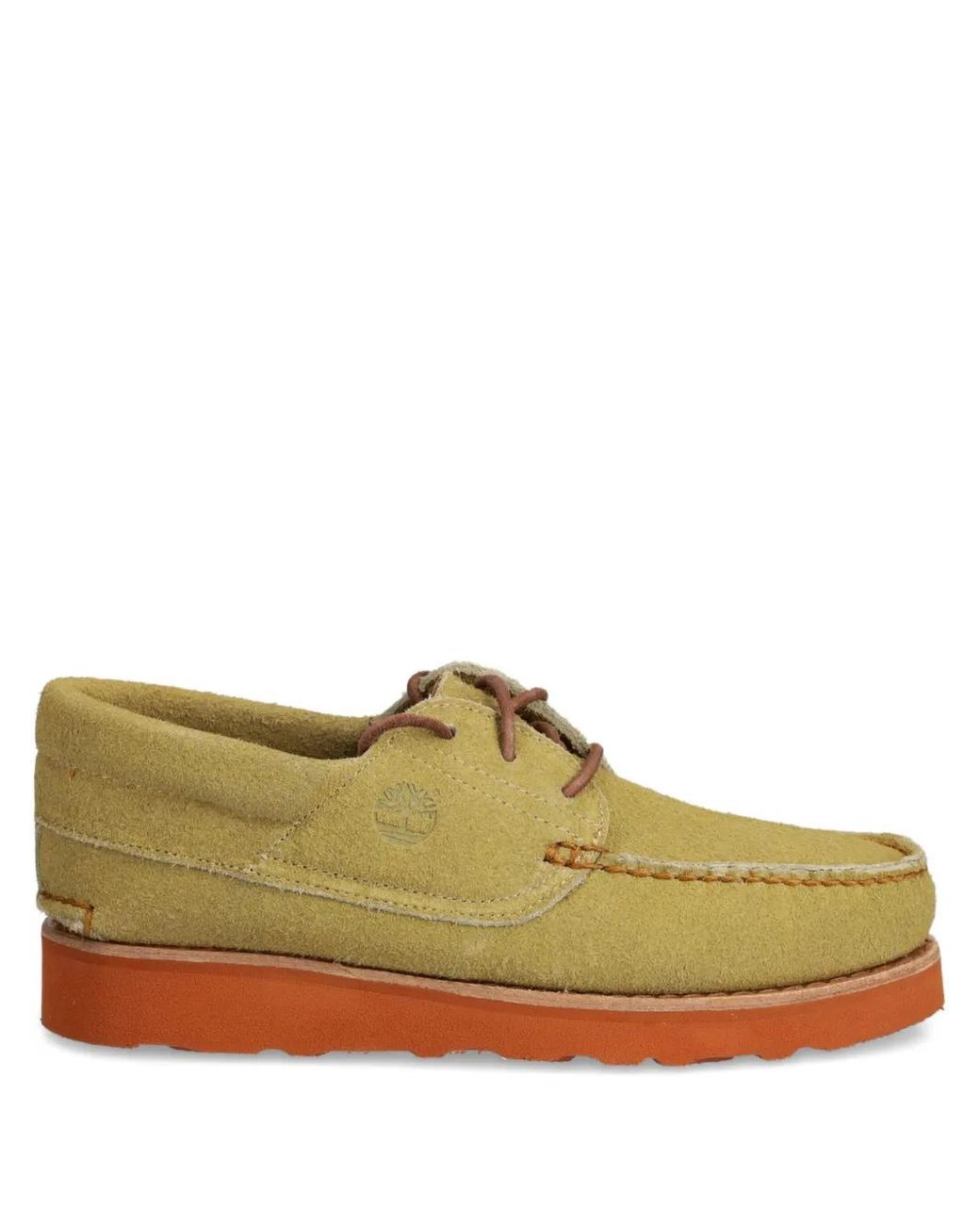 Timberland 3 Eye Lace-Up Shoes in Green for Men | Lyst