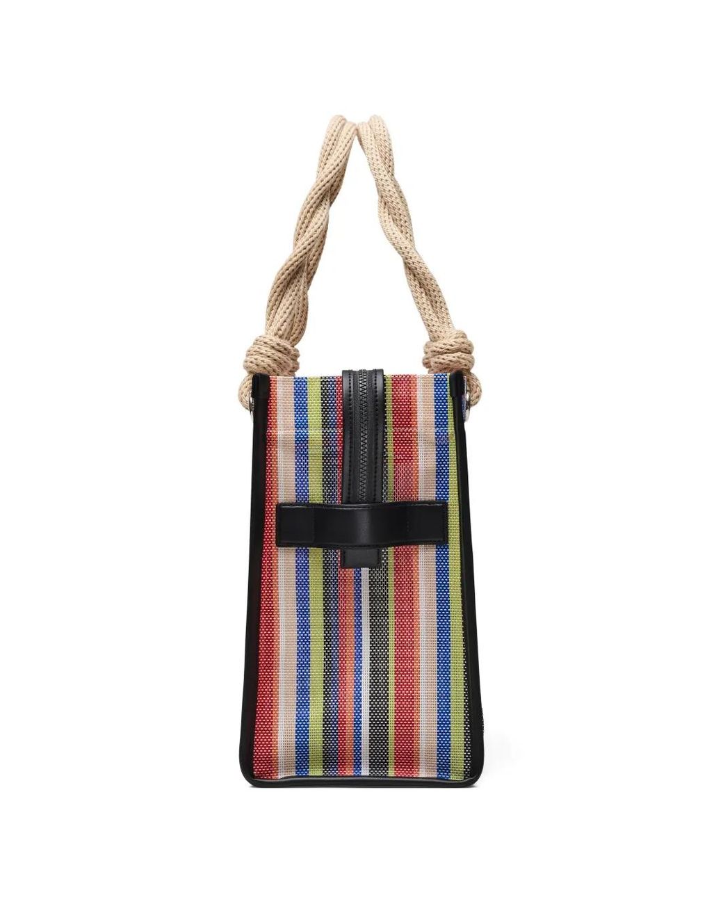 Marc Jacobs The Large Stripe Mesh Rope Tote Bag in Red | Lyst