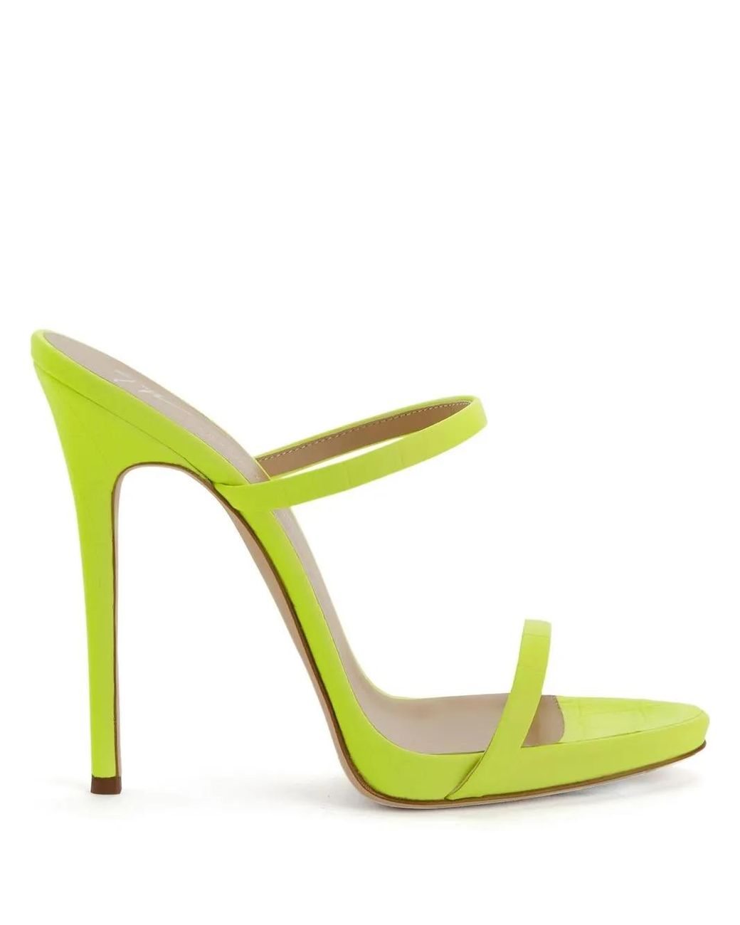 Giuseppe Zanotti Sandals in Yellow | Lyst