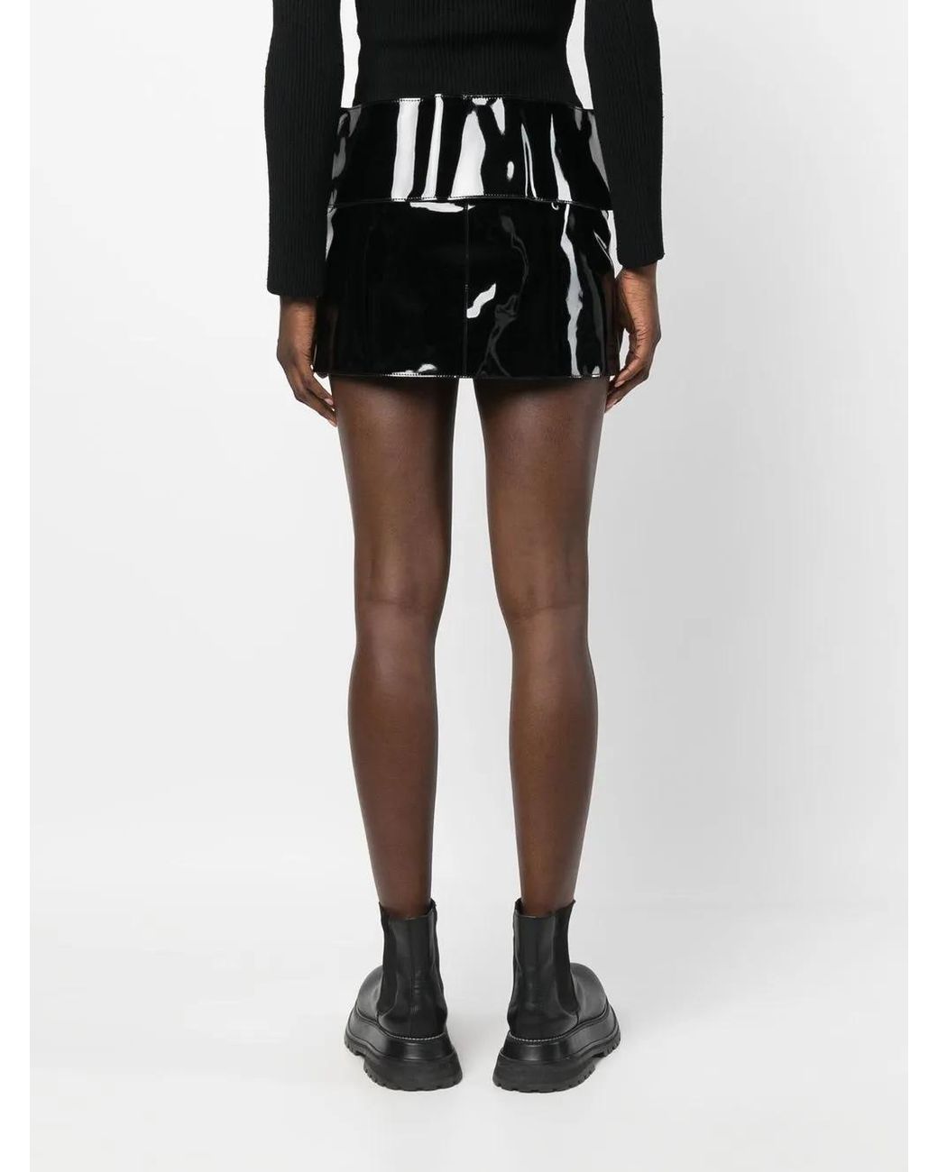 1017 ALYX 9SM Logo Pvc Mini Skirt - Women's - Polyester/polyurethane in ...