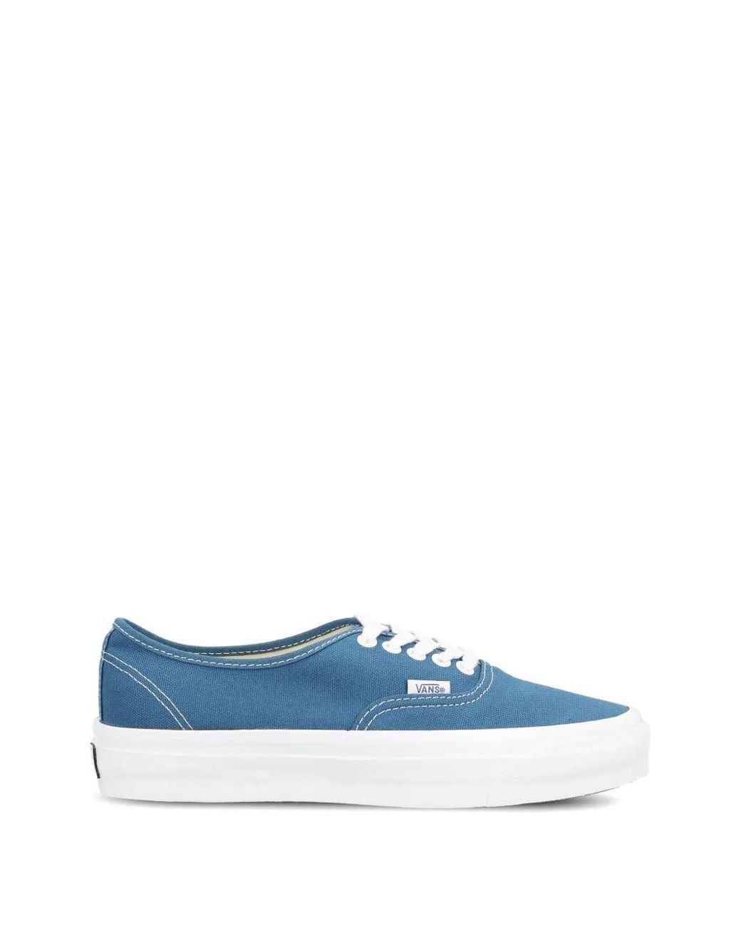 Vans Logo-Label Lace-Up Sneakers in Blue | Lyst UK