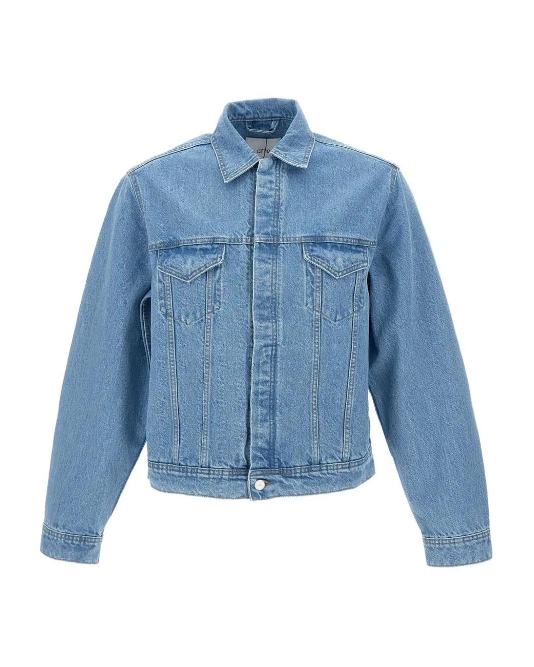 Arte' Bird Back Jacket in Blue for Men | Lyst