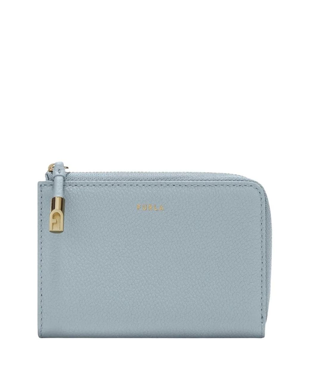 Furla Leather Wallet in Blue | Lyst UK