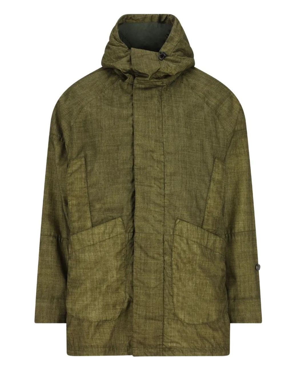 Massimo Osti Studio Hooded Jacket in Green for Men | Lyst