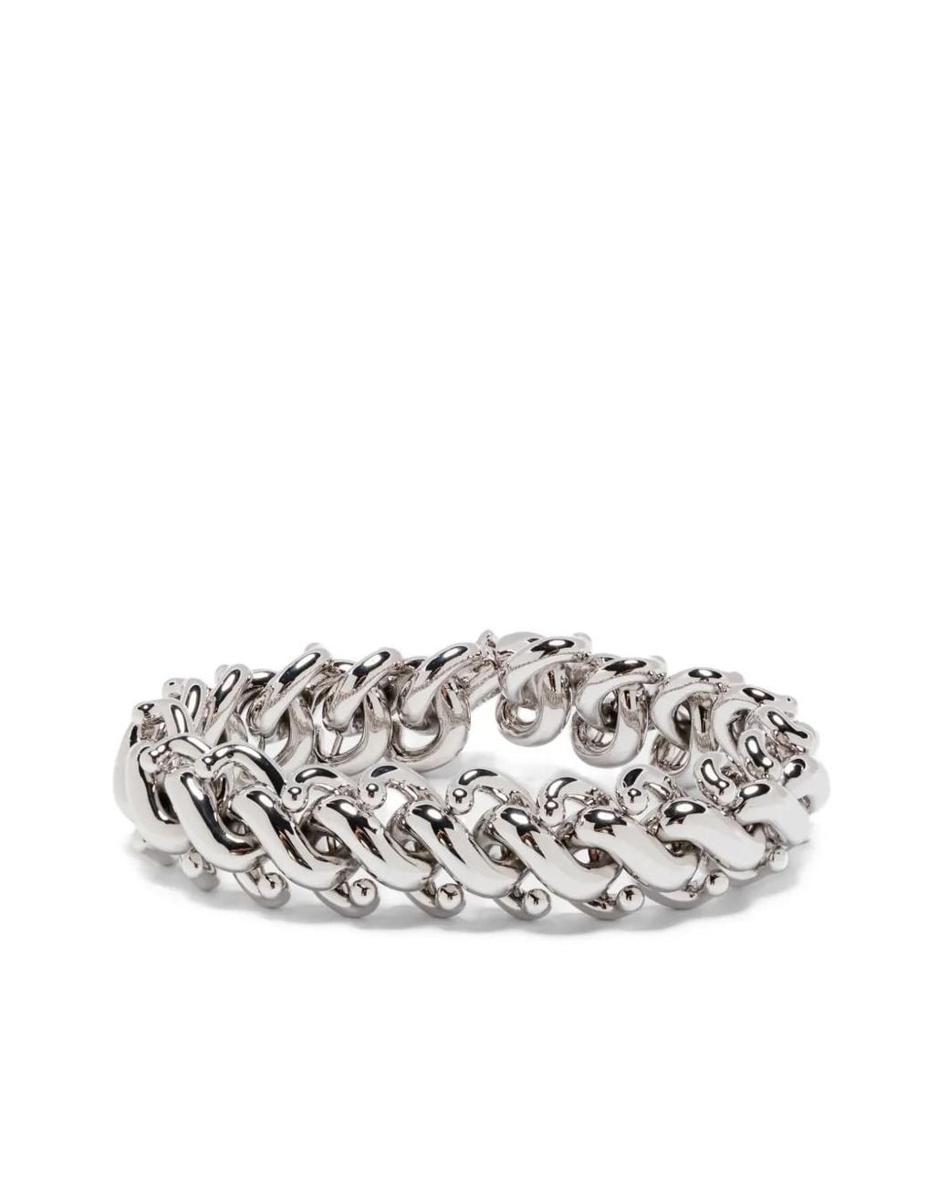 Eddie Borgo S Curve Link Bracelet in White | Lyst