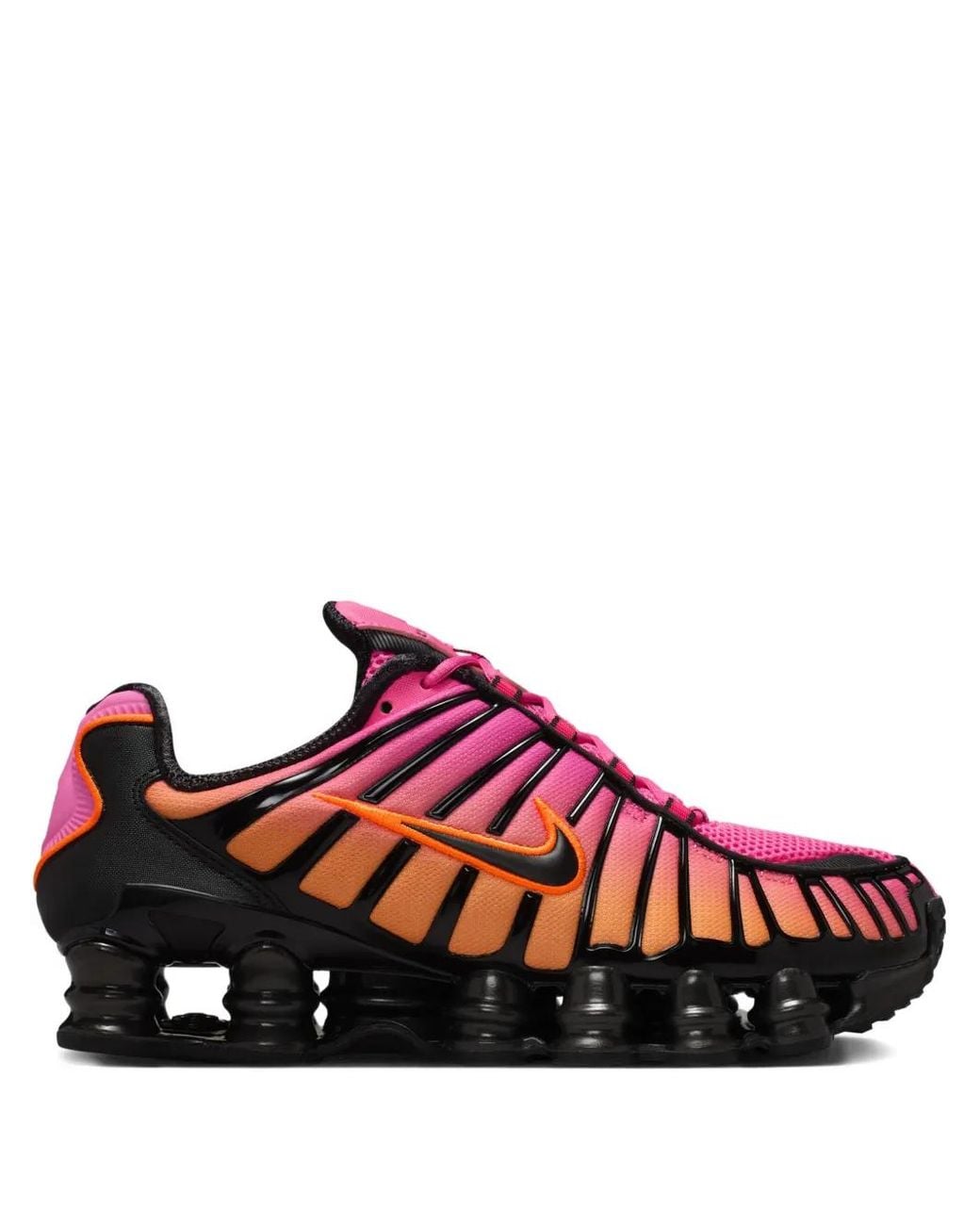Nike Shox Tl Fade Sneakers in Red | Lyst