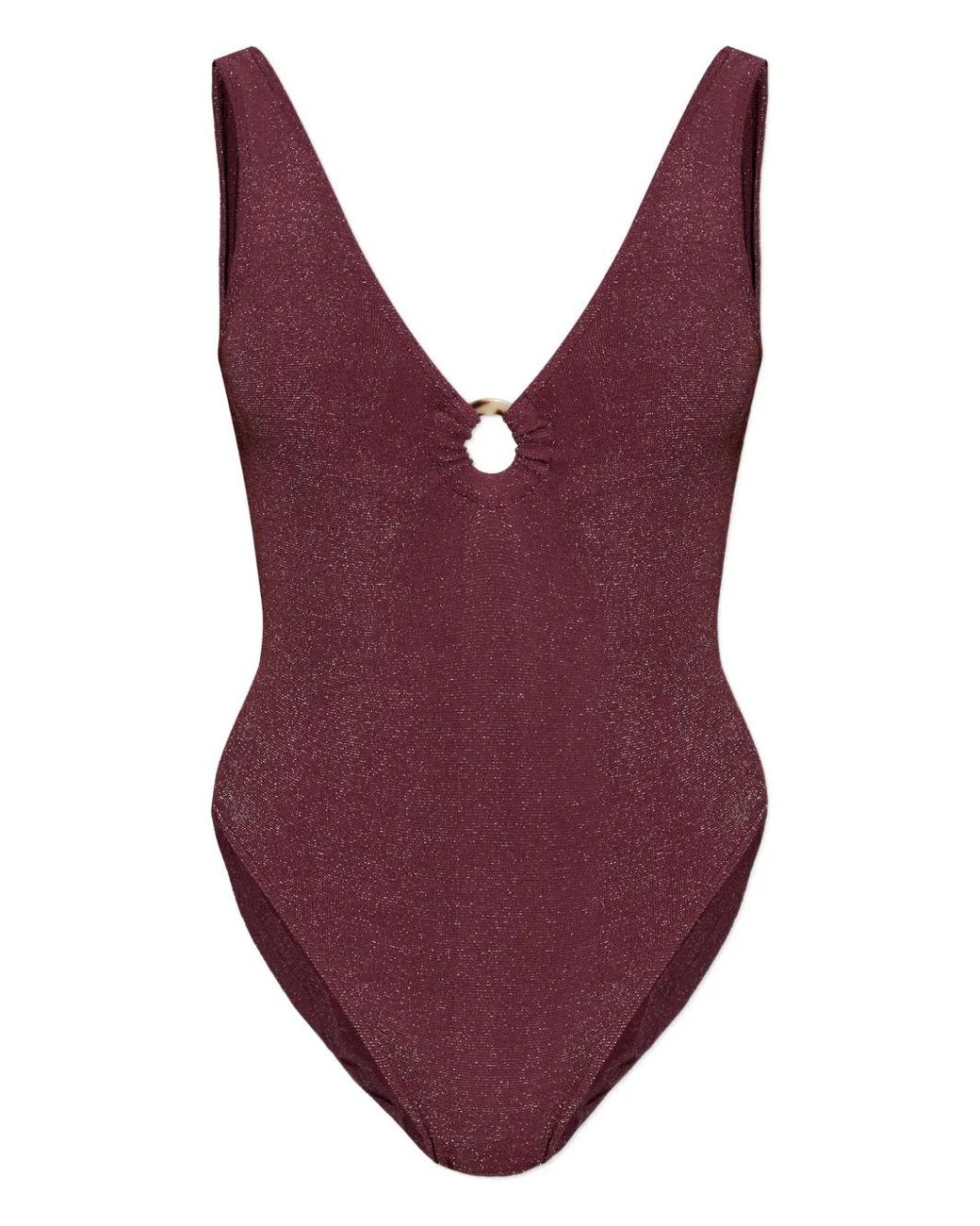 Bondeye Ring Mara Swimsuit in Purple | Lyst