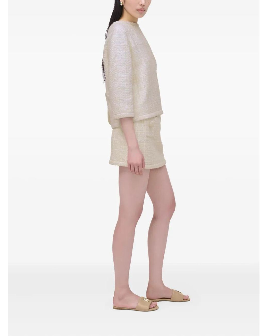 Marc Jacobs The Snapshot Slides in Natural | Lyst