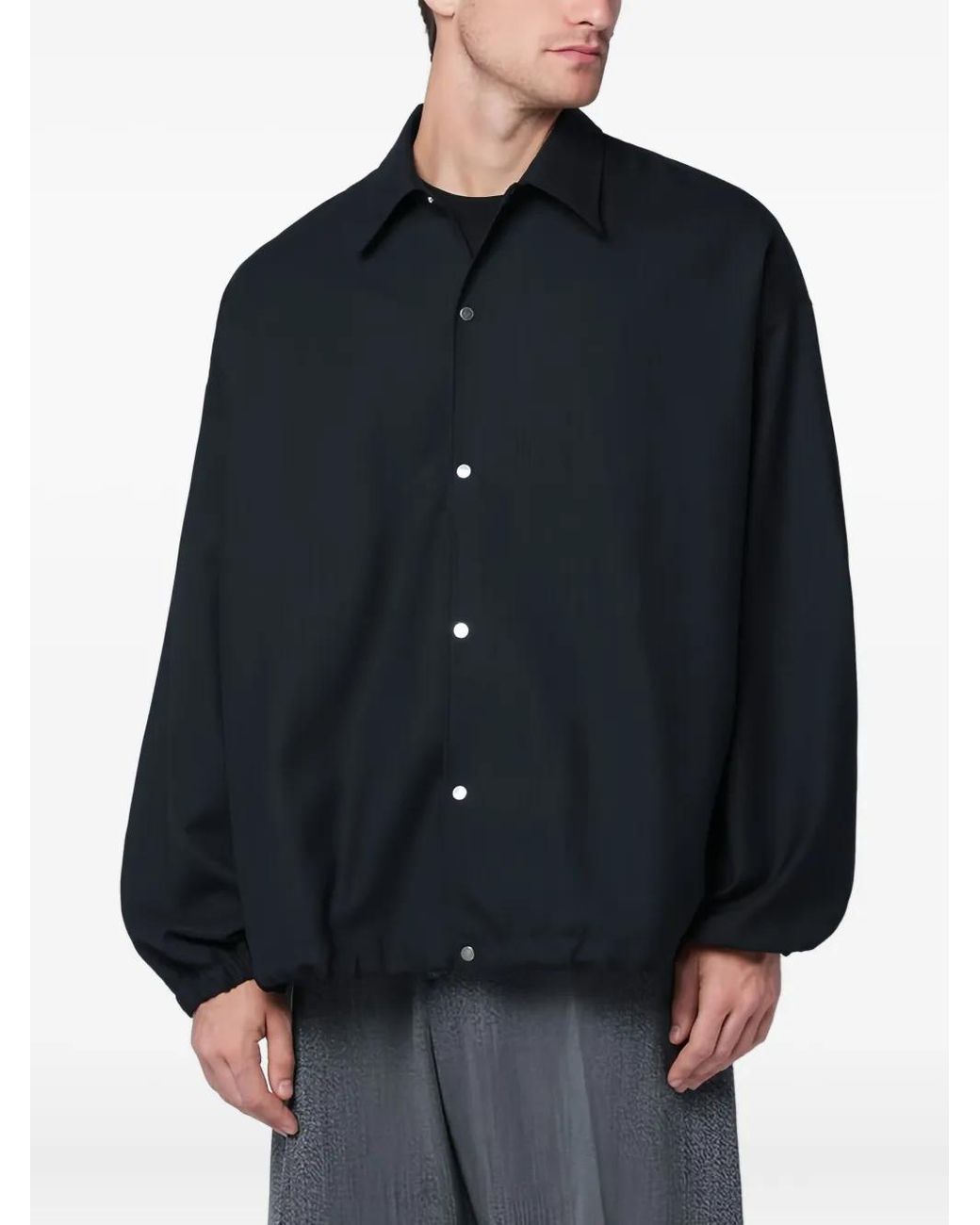 Studio Nicholson Sphere Bomber Jacket in Blue for Men | Lyst