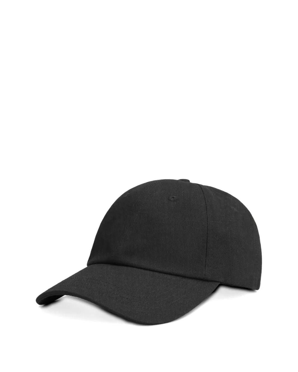 Arte' Curved Peak Cap in Black | Lyst UK