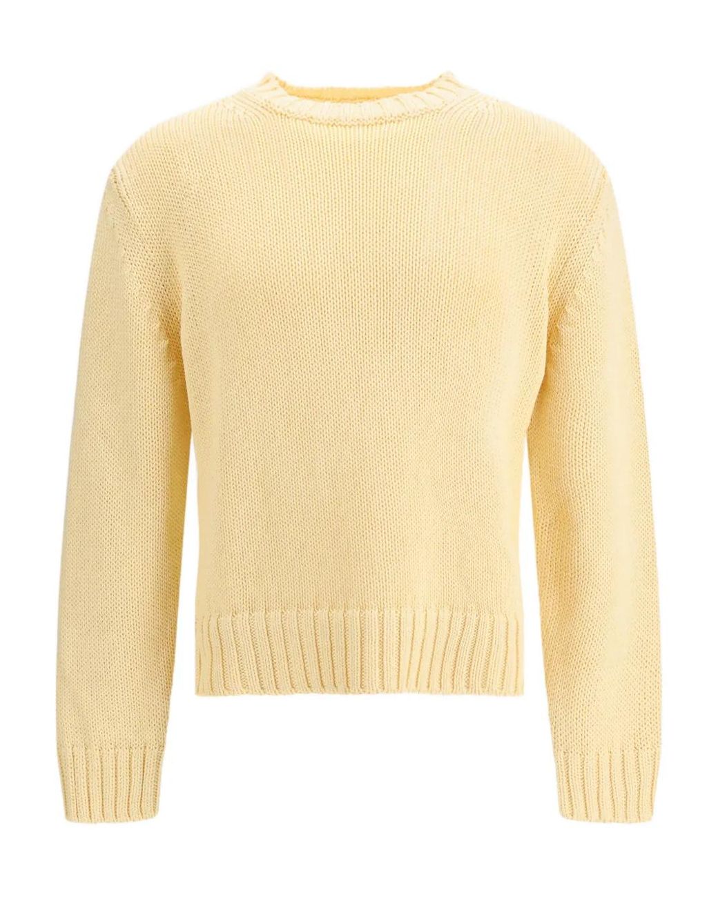 sunflower Frederik Ribbed Sweater in Yellow for Men | Lyst UK