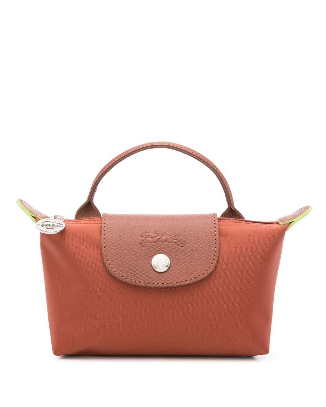 Longchamp Recycled Polyamide Canvas Mini Top-Handle Bag in Pink | Lyst UK