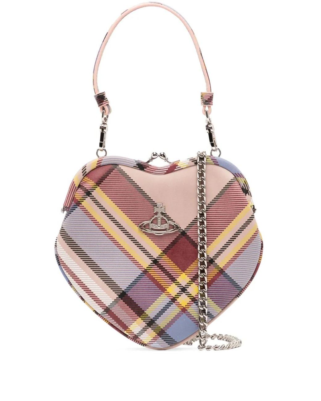 Vivienne Westwood Belle Heart Frame Bag in Pink | Lyst