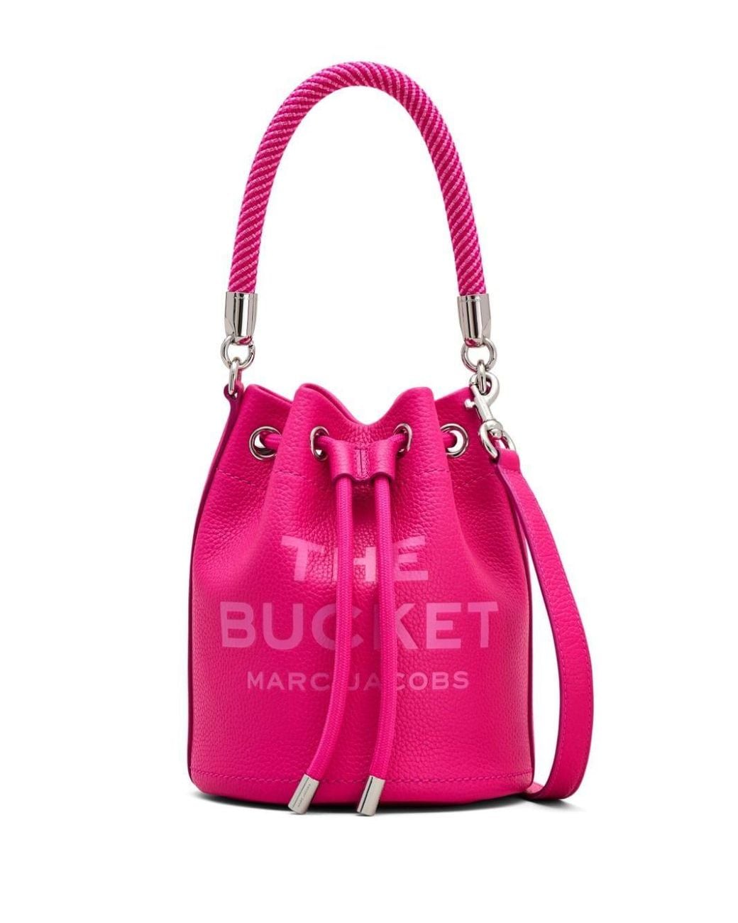 Marc Jacobs The Leather Bucket Bag in Pink | Lyst