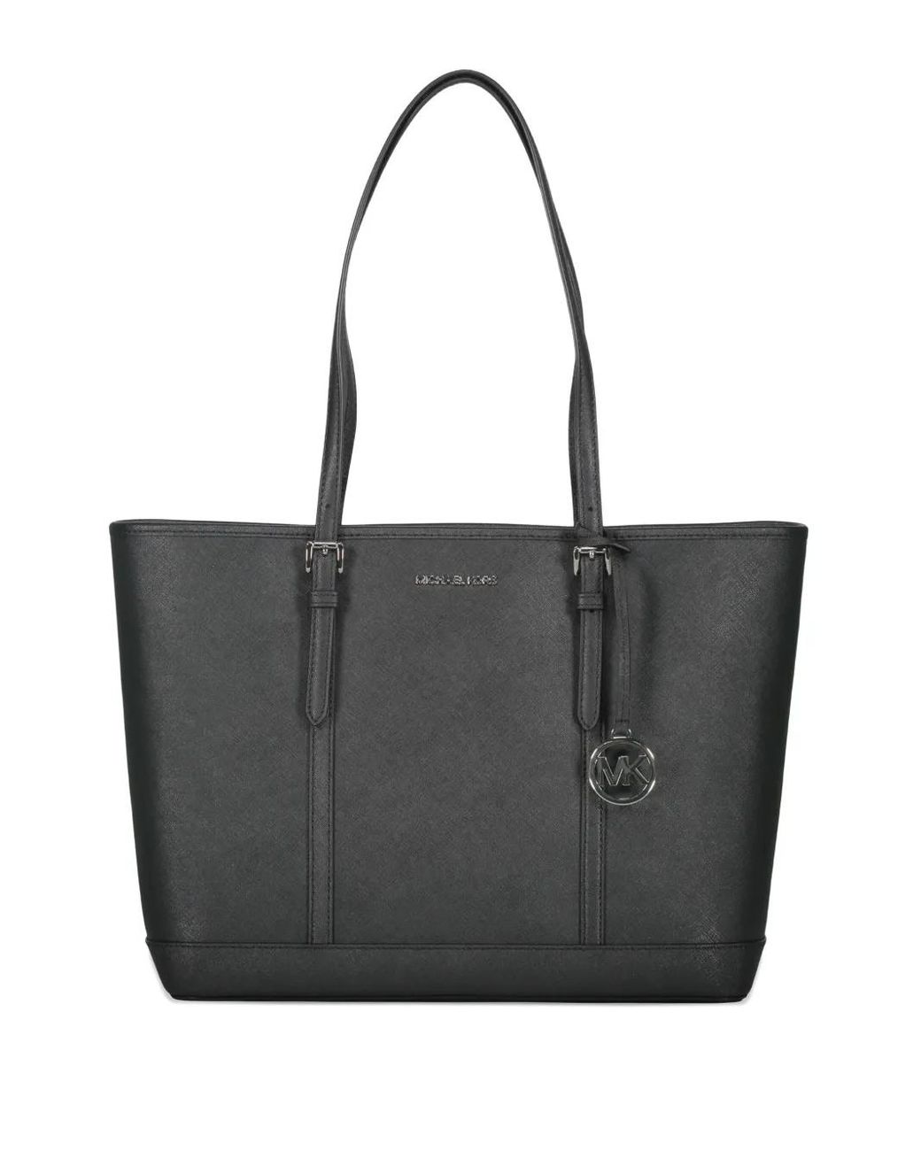 Michael Kors Large Jet Set Tote Bag in Black | Lyst