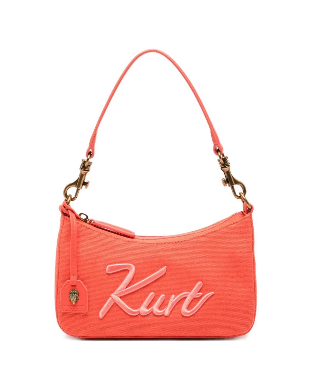 Kurt Geiger Small Kurt Tote Bag in Red | Lyst