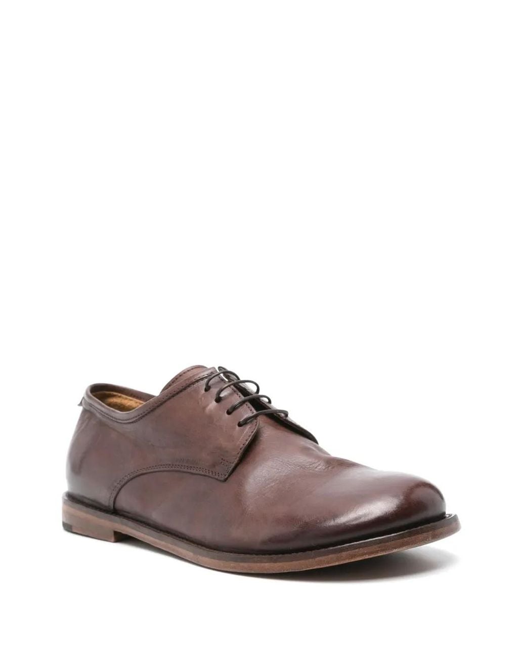 Moma Leather Derby Shoes in Brown for Men | Lyst