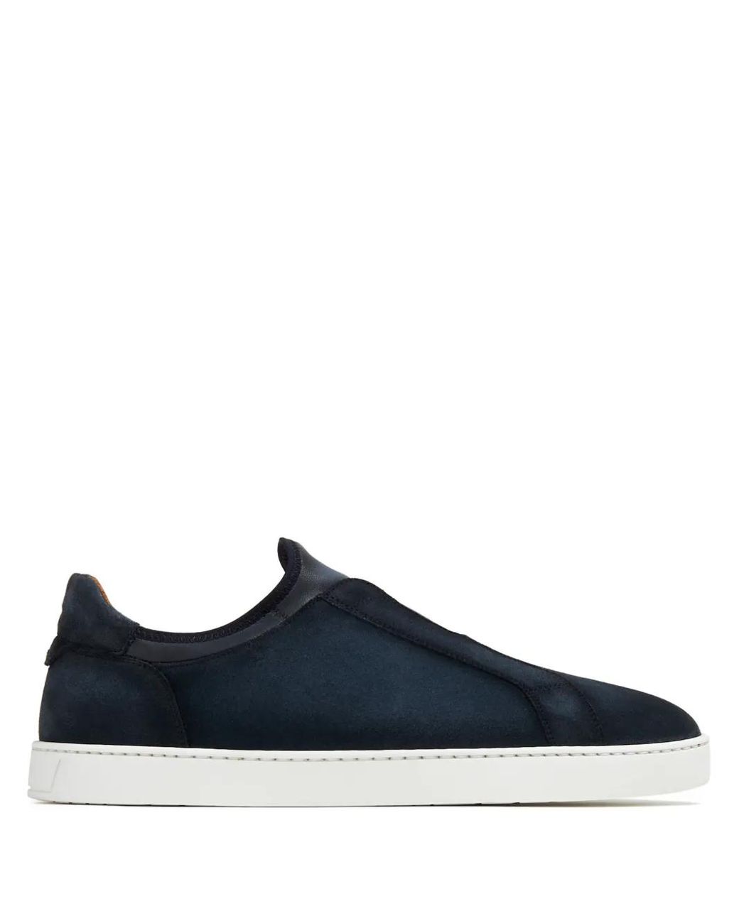 Magnanni Leve Slip Suede Sneakers in Blue for Men | Lyst