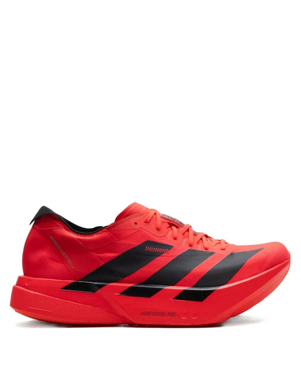 adidas Adizero Adios Pro 4 M "Lucid/Core/Lucid" Sneakers in Red for Men ...