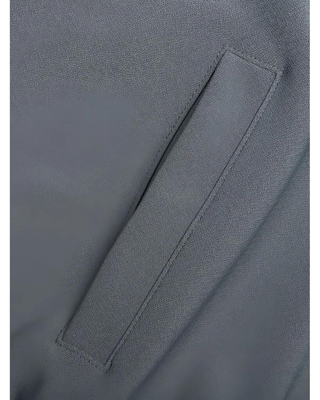 Rhude Brentwood Logo-Embroidered Bomber Jacket in Gray for Men | Lyst