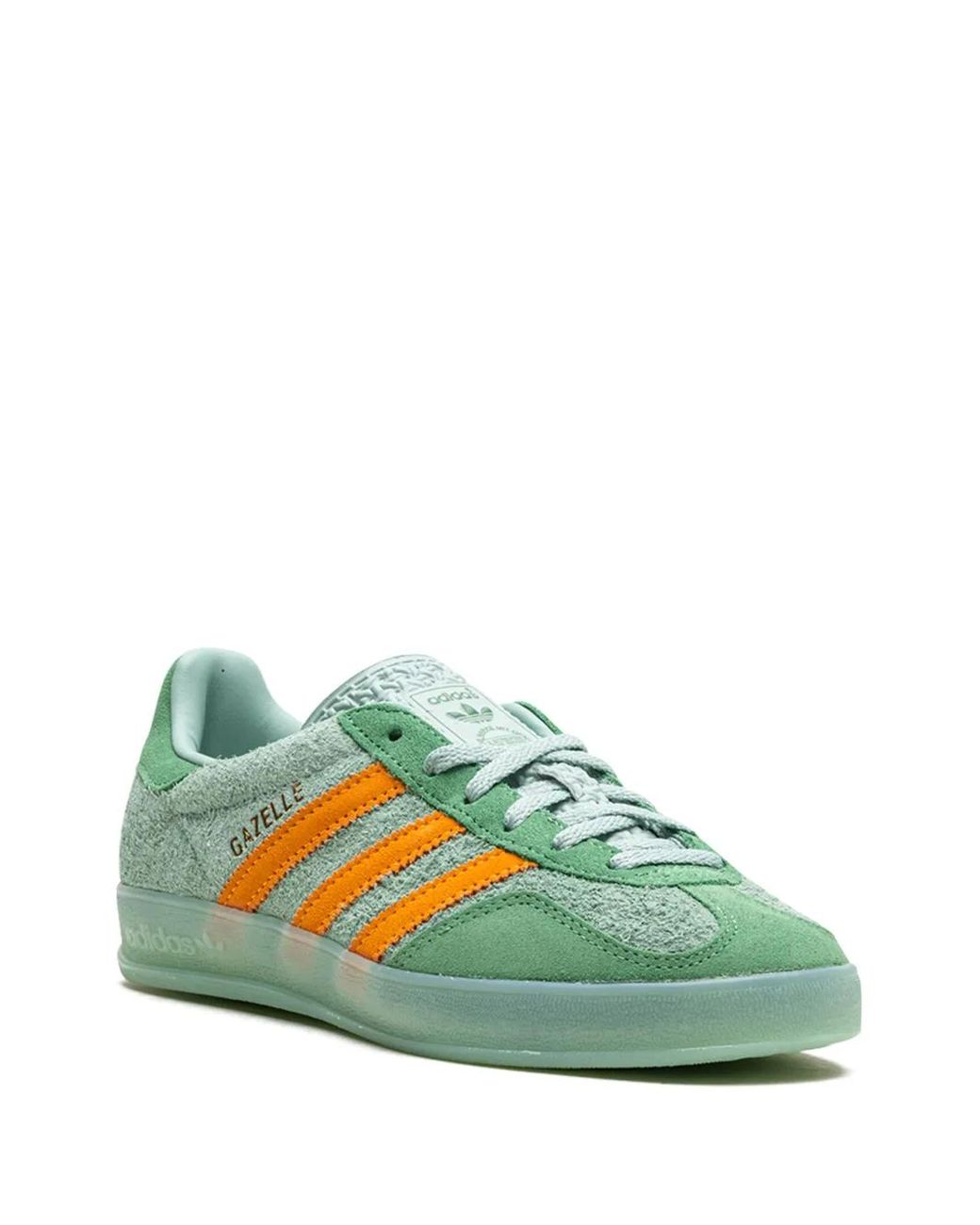 adidas Gazelle Indoor "Hazy/Crew" Sneakers in Green | Lyst