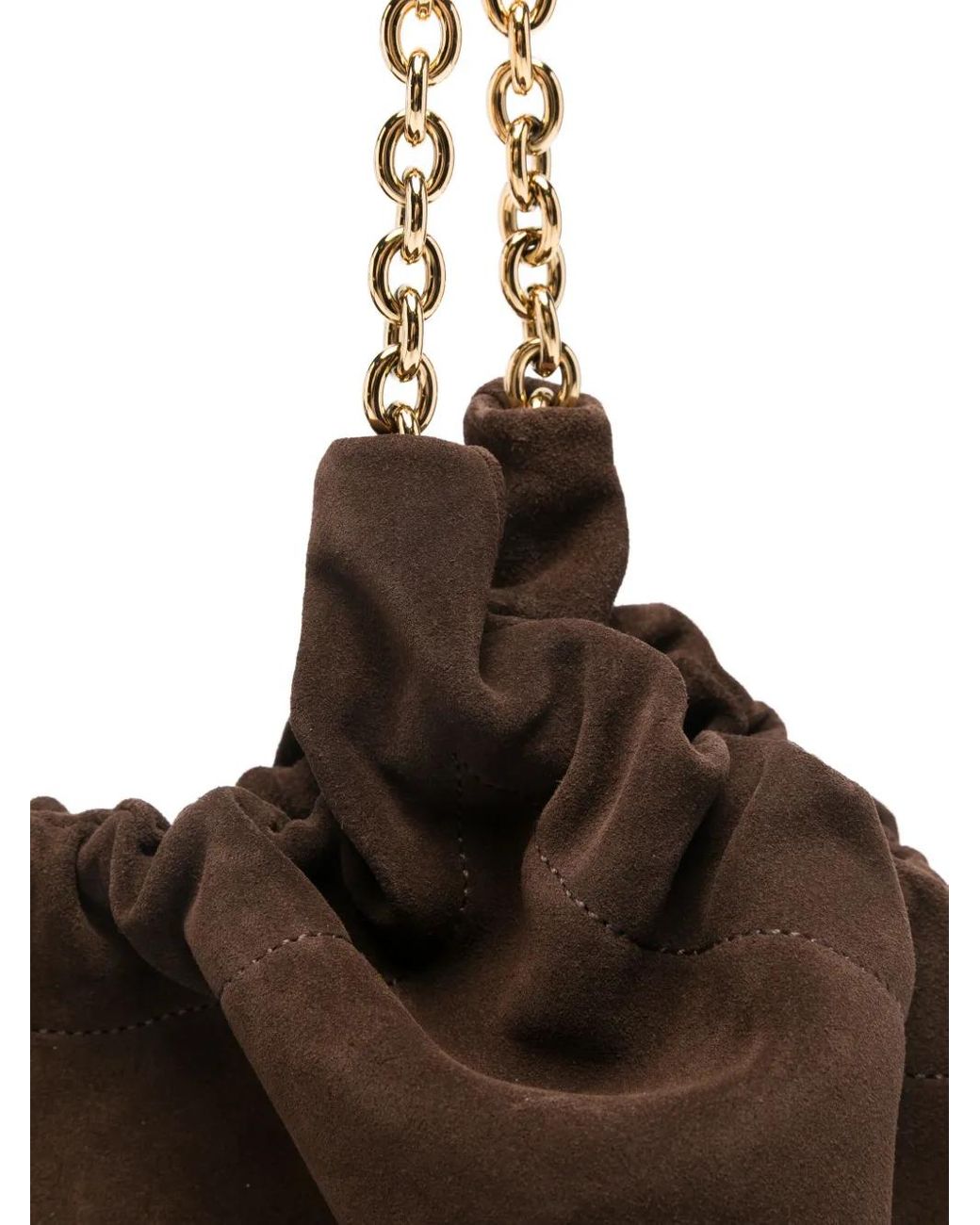 DeMellier Midi Miami Suede Shoulder Bag in Brown | Lyst