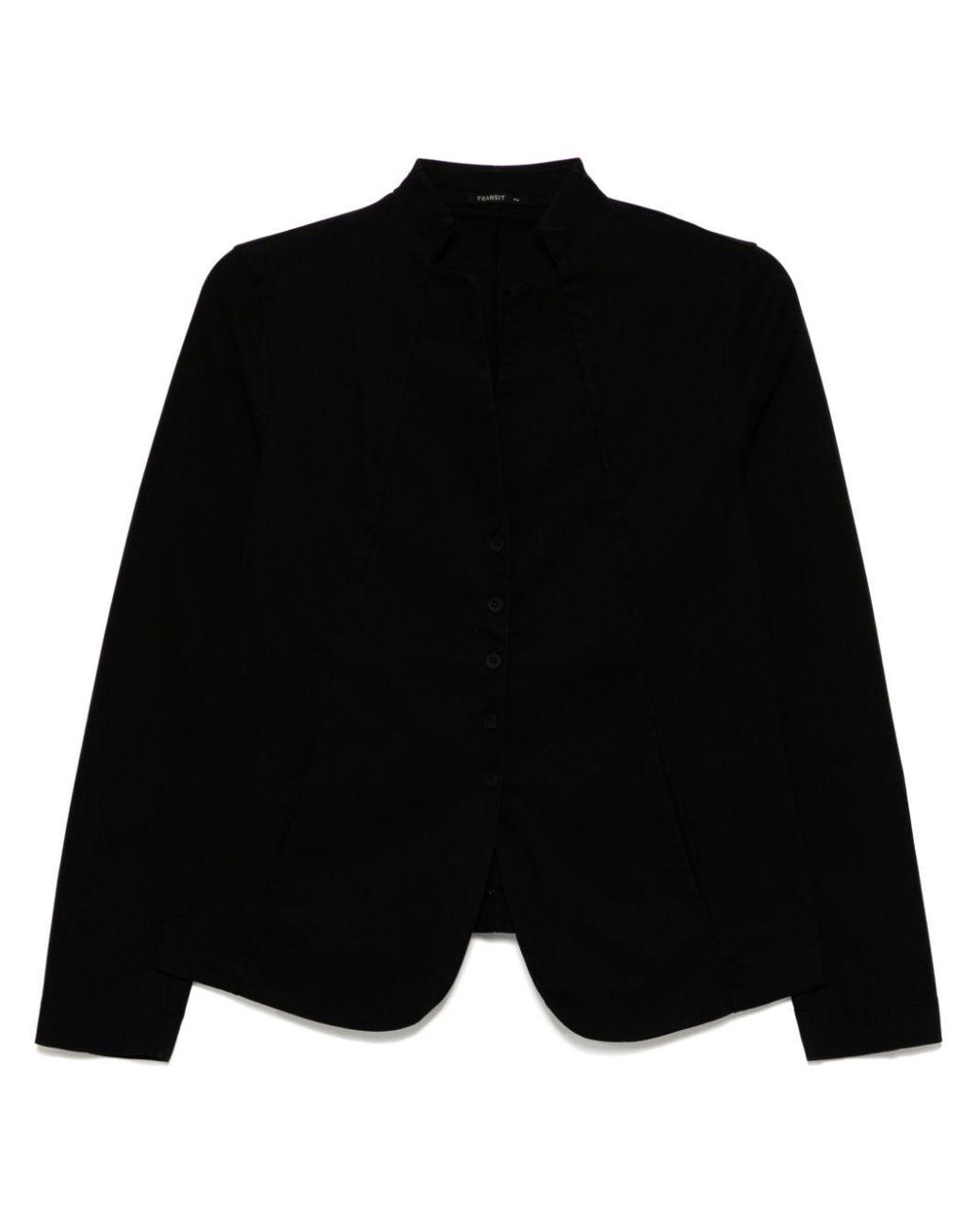 Transit Stand-Up Collar Jacket in Black | Lyst