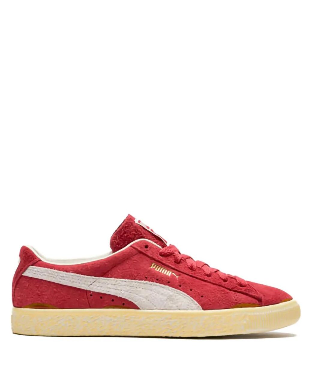 PUMA Suede Vtg Neverworn Iii Sneakers in Red for Men | Lyst