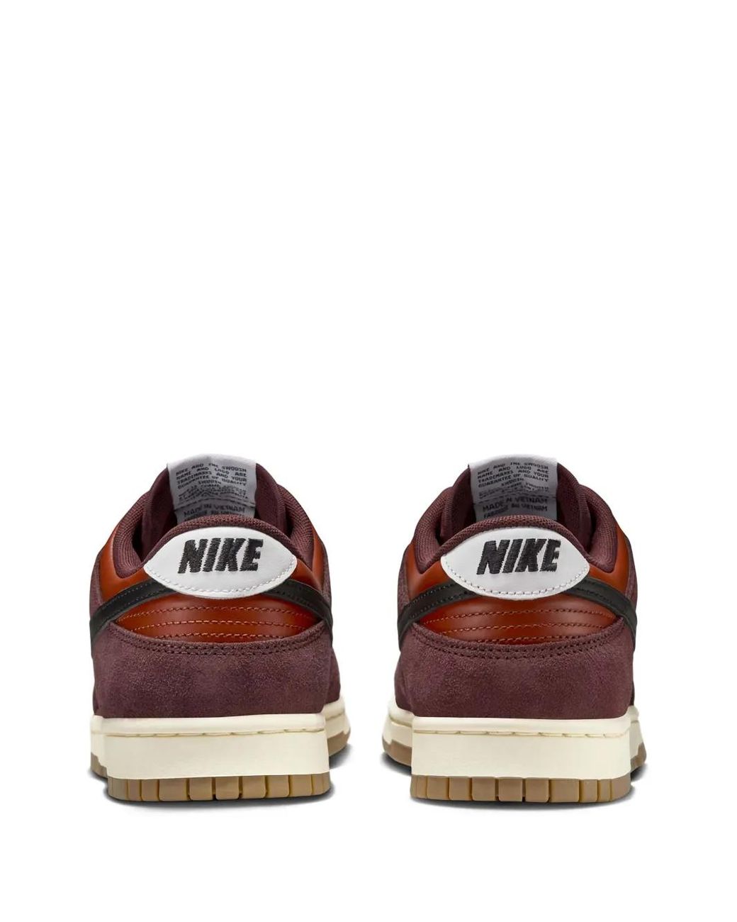 Nike Dunk Low Retro Se Leather Sneakers in Brown for Men | Lyst