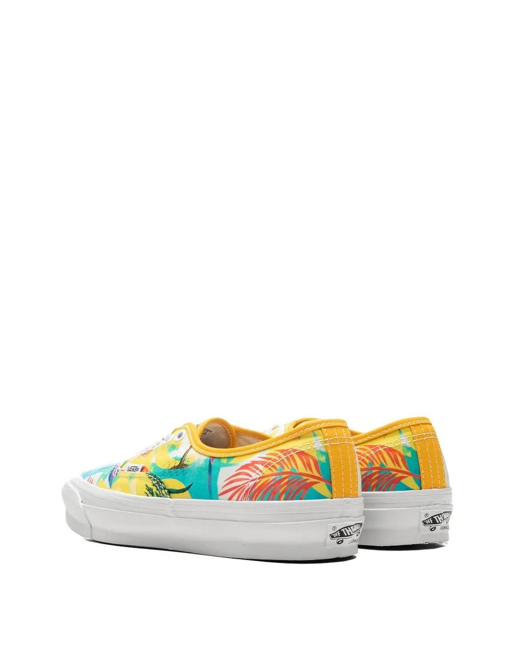 Vans Og Authentic Lx "Citrus Palm" Sneakers in Yellow for Men | Lyst
