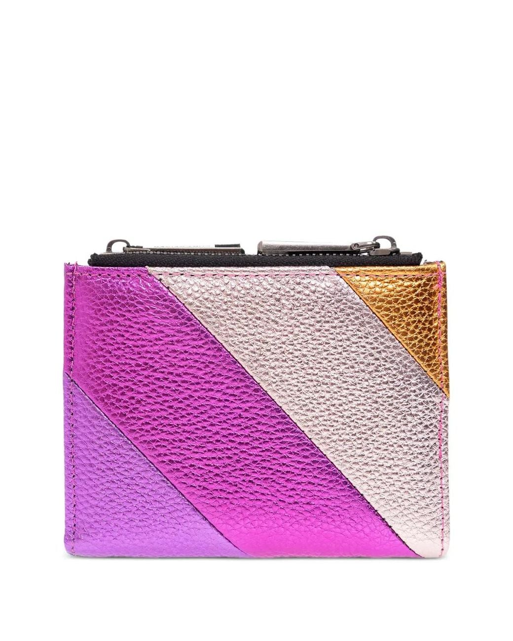Kurt Geiger Mini Eagle-Head Wallet in Purple | Lyst