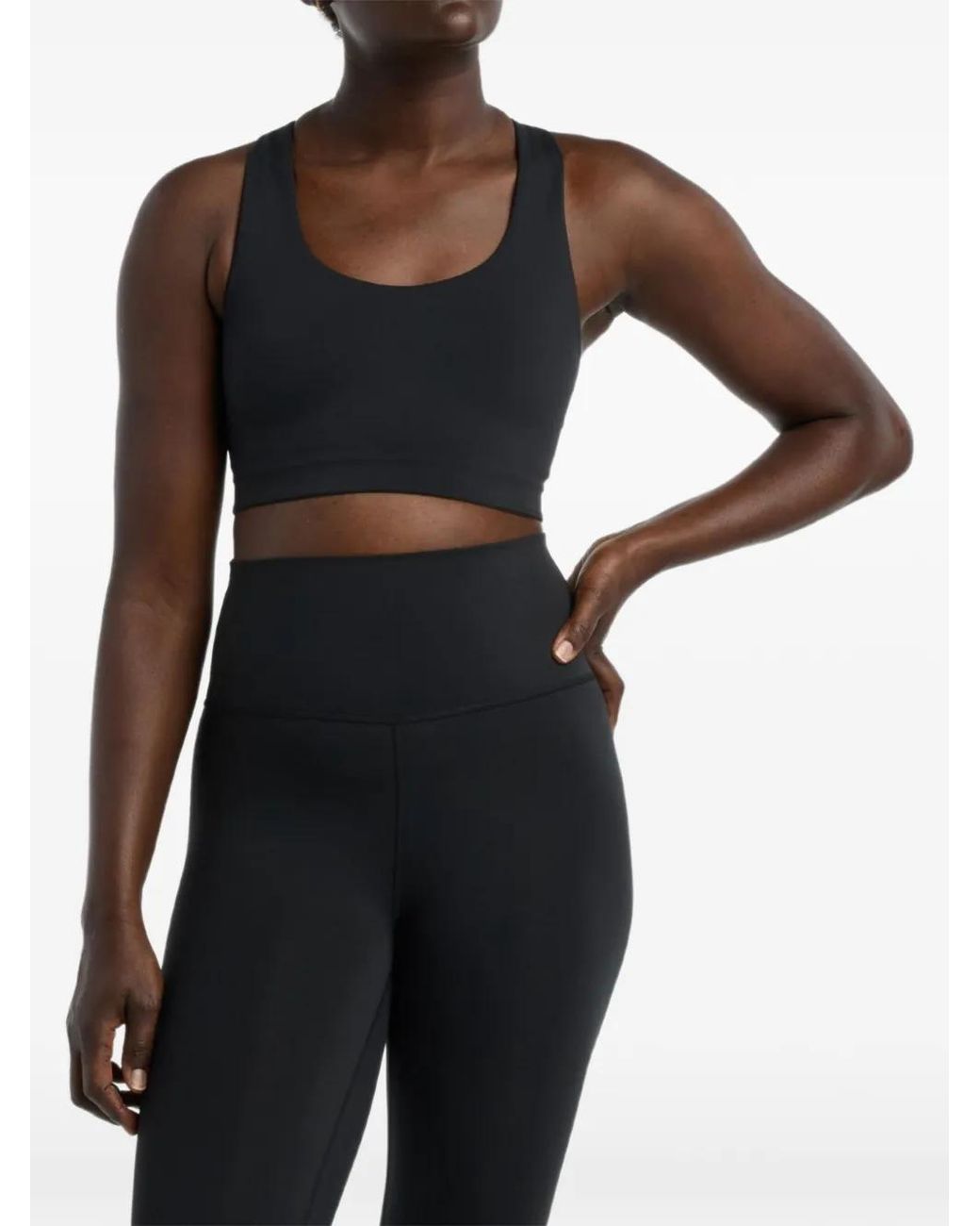 New Balance Nb Define Train Sports Bra in Black | Lyst UK