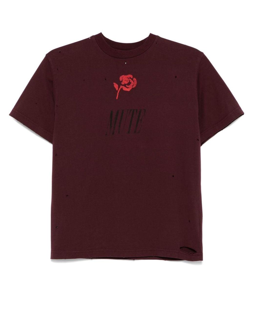 Song For The Mute Mute T-Shirt in Red | Lyst