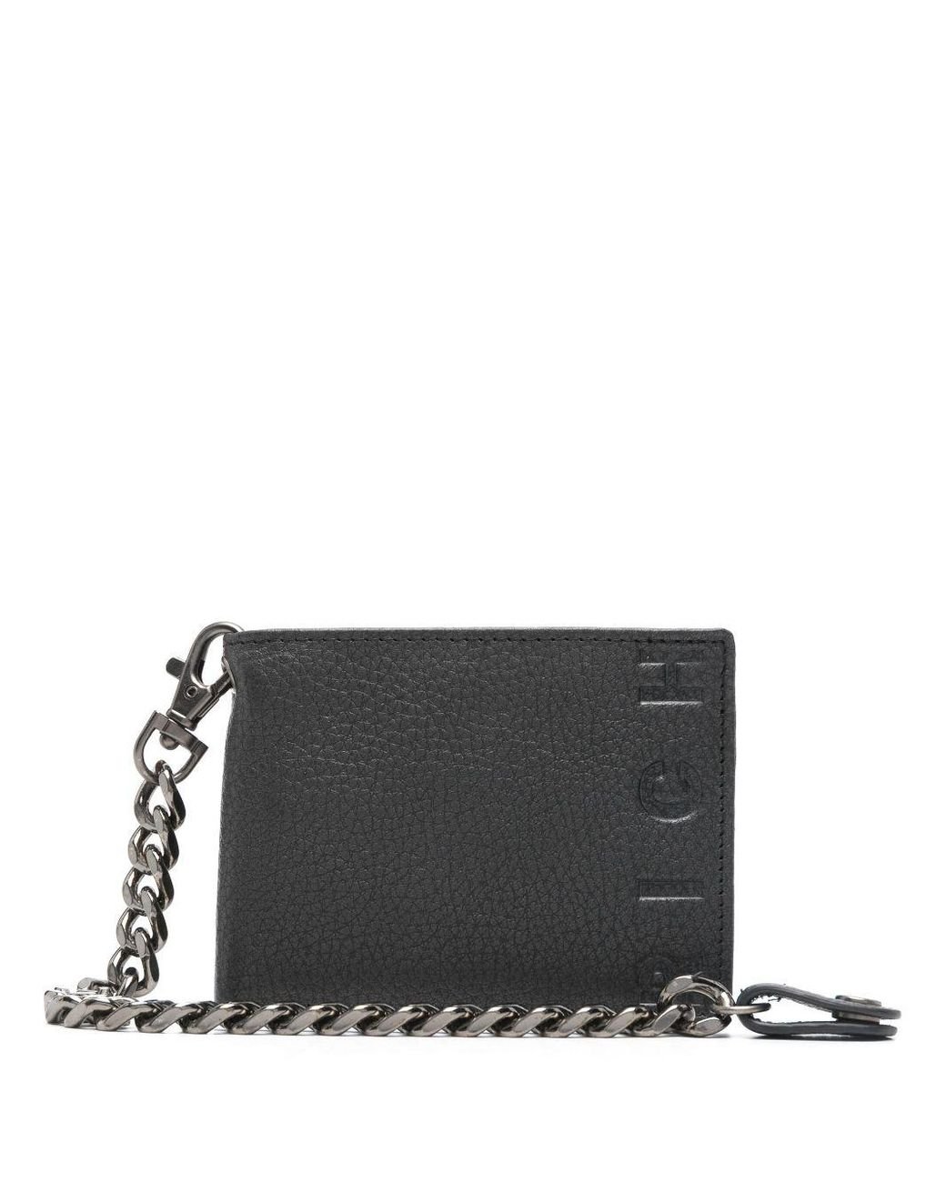 John Richmond Logo-Debossed Wallet in Black for Men | Lyst