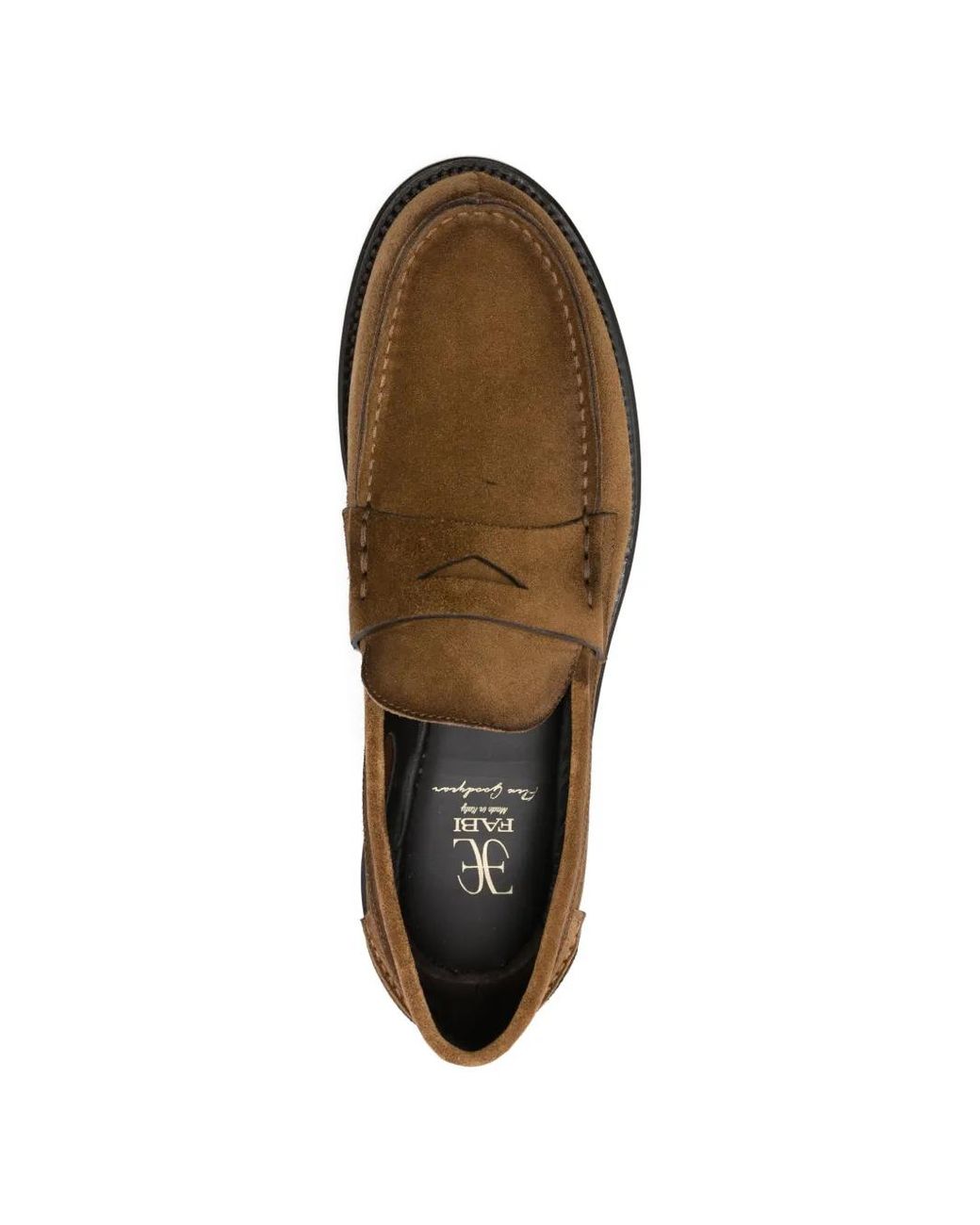 Fabi Penny Loafers in Brown for Men | Lyst Australia