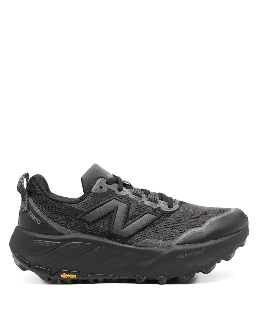 New Balance Fresh Foam X Hierro V9 Low-Top Trainers in Black | Lyst