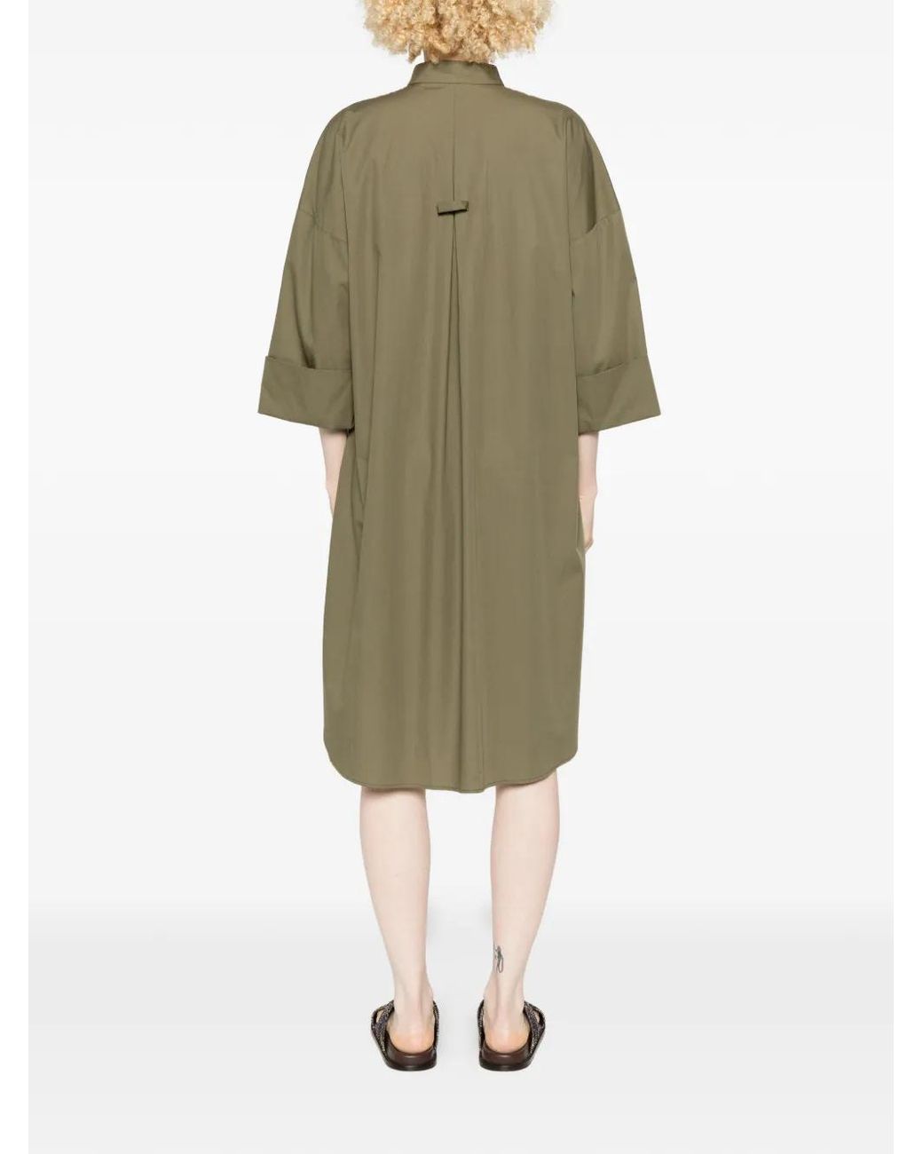 Robert Friedman Martal Mini Dress in Green | Lyst UK