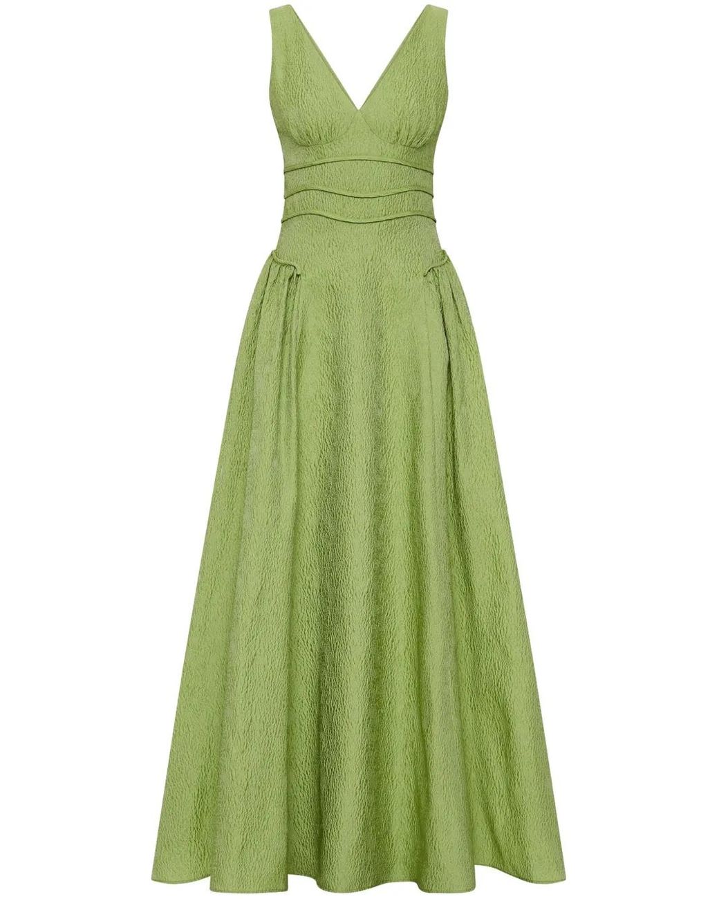 Rachel Gilbert Sophia Gown in Green | Lyst